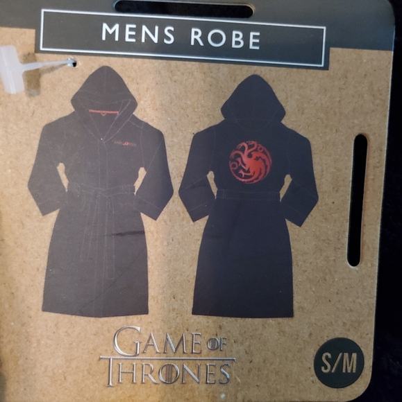 HBO GAMES OF THRONES | Other | Mens Robe Game Of Thrones Targaryen ...